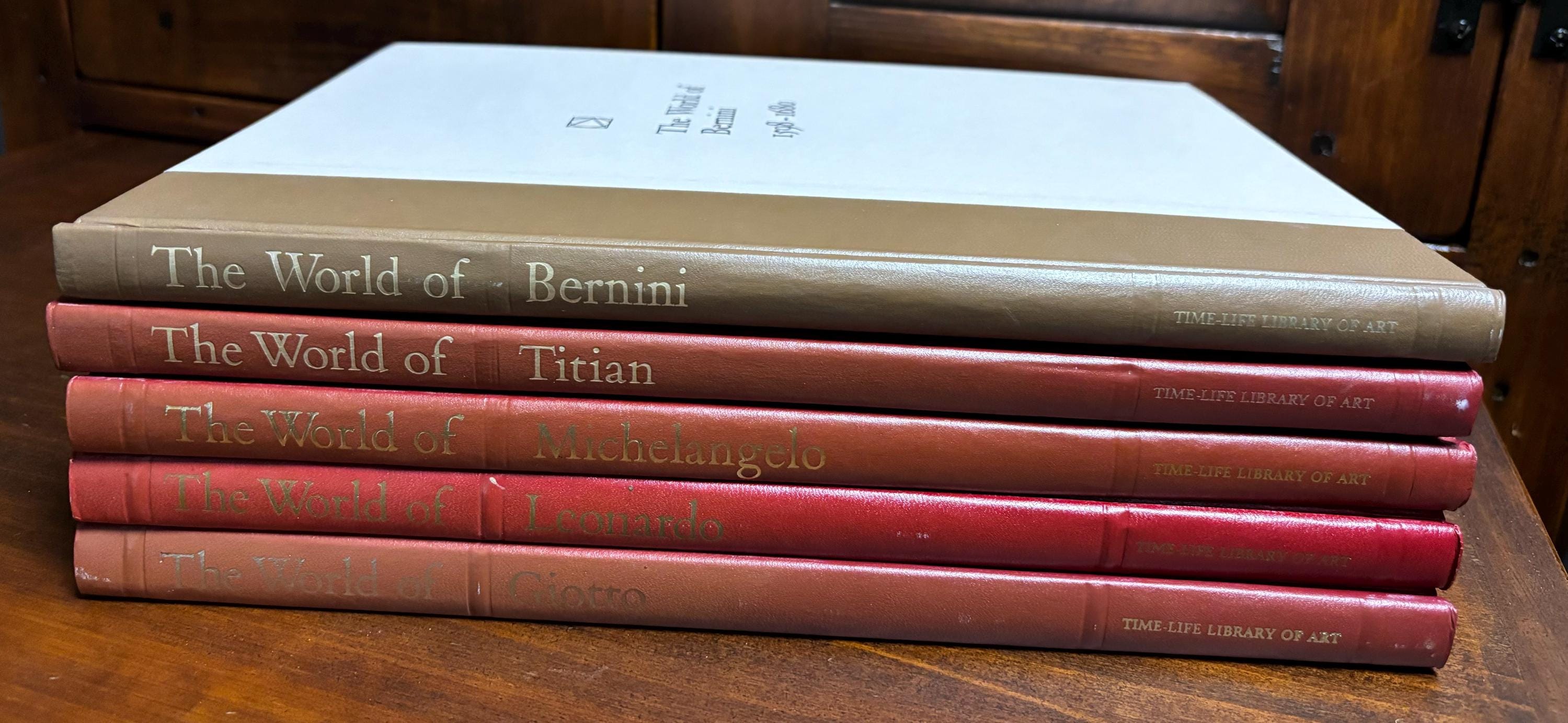 Time Life Library of Art, Set of 5 Italian Renaissance Artists, Vintage ...