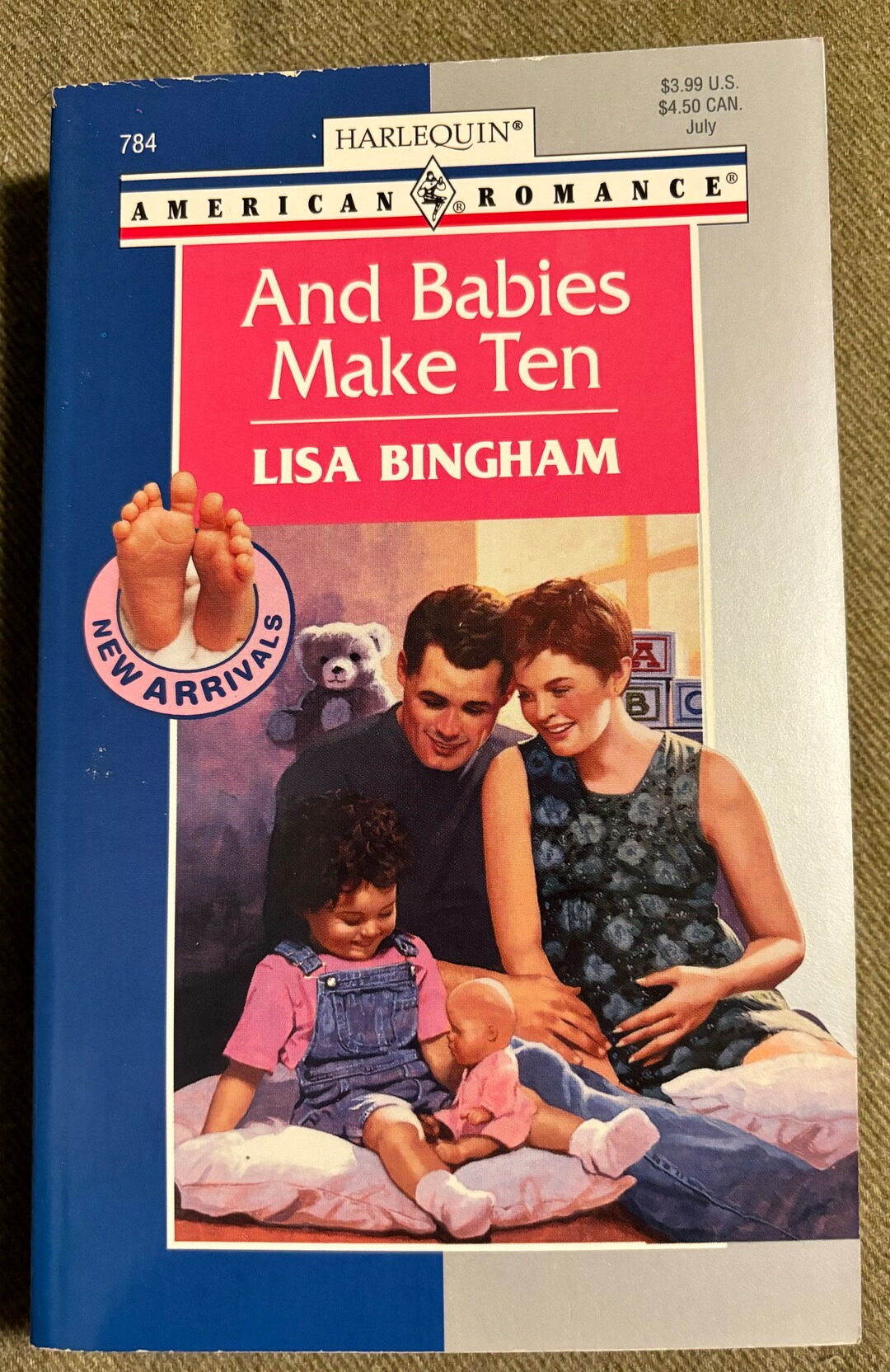 Lisa Bingham, and Babies Make Ten, Vintage Harlequin American Romance ...