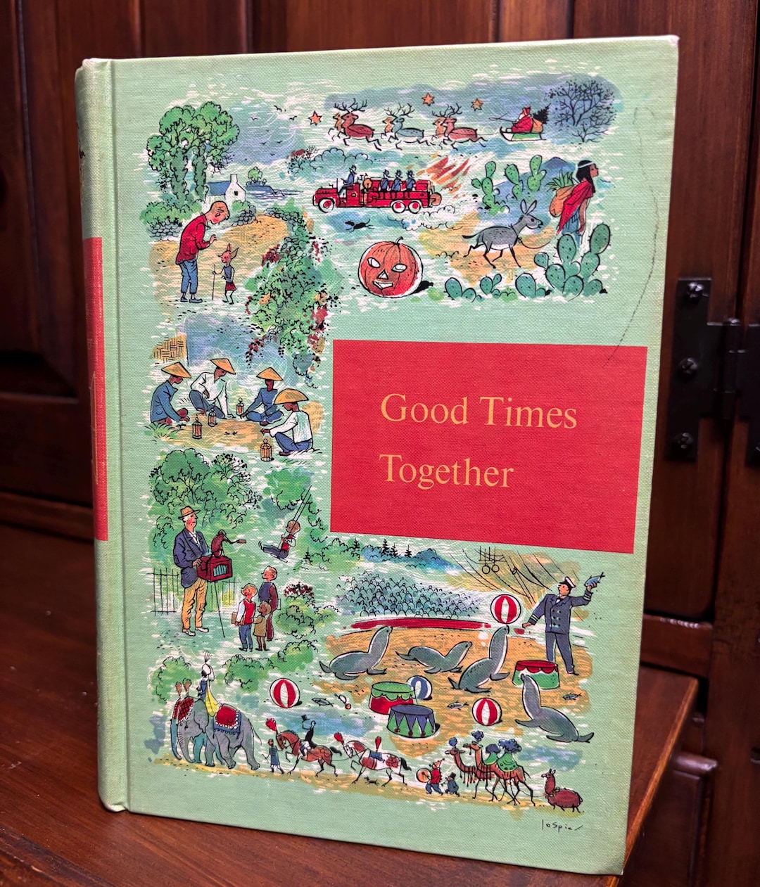 Good Times Together: Through Golden Windows, Vintage 1958 Hardcover ...