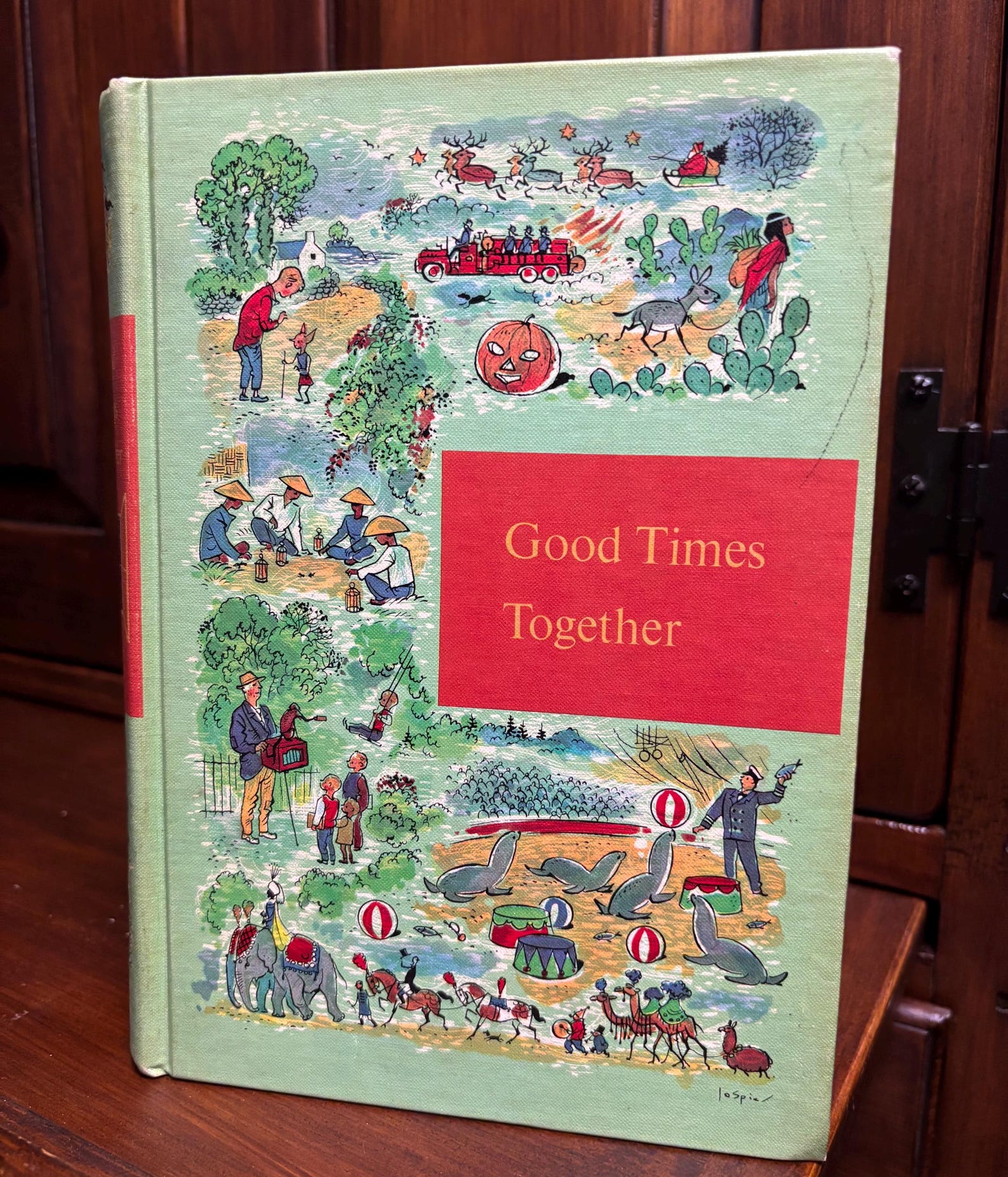 Good Times Together: Through Golden Windows, Vintage 1958 Hardcover ...