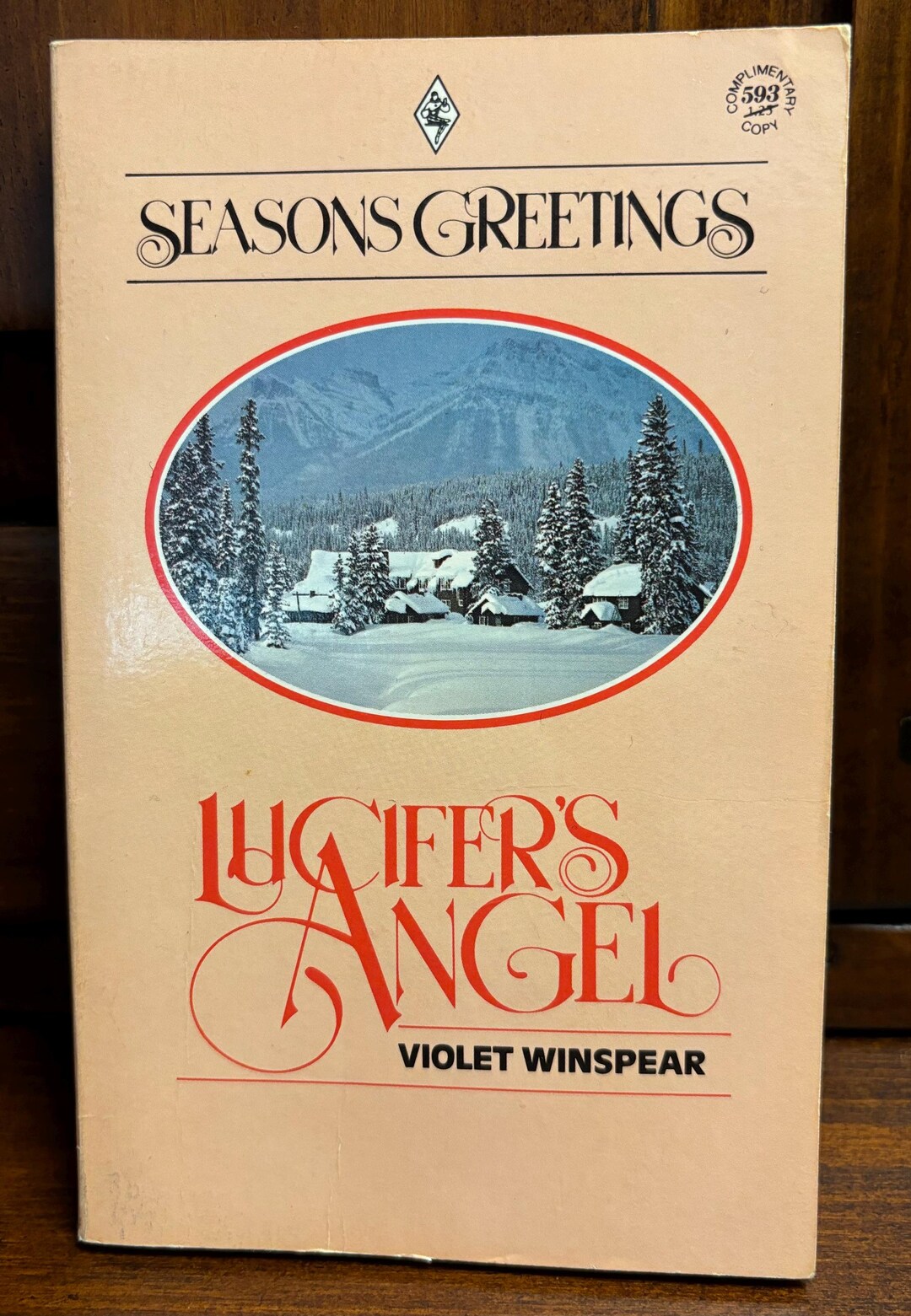 Violet Winspear, Lucifer’s Angel, Vintage 1980 Harlequin Romance ...