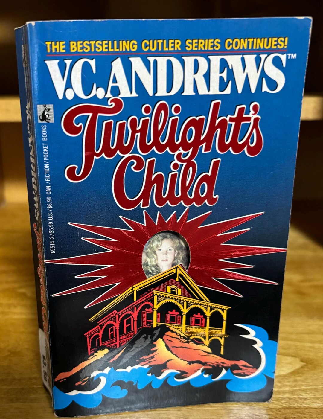 VC Andrews, Twilight’s Child, First Edition Paperback With Keyhole ...