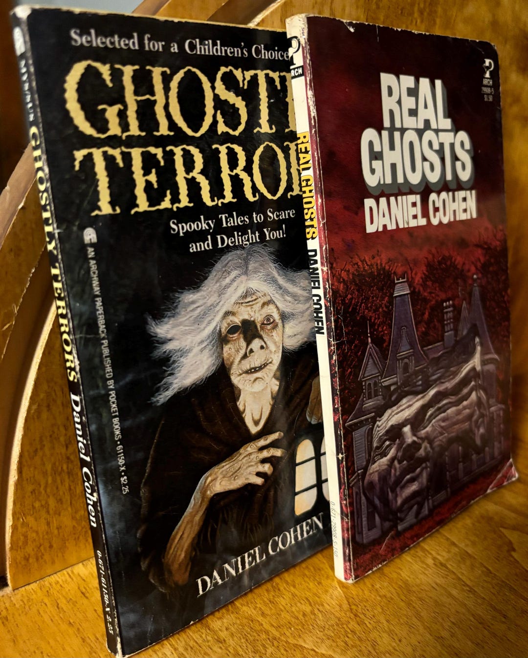 Daniel Cohen, Set of 2 Vintage Early 80s Paperbacks, Ghost Terrors and ...