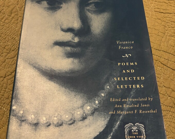 Veronica Franco, Poems and Selected Letters, Jones and Rosenthal - Etsy