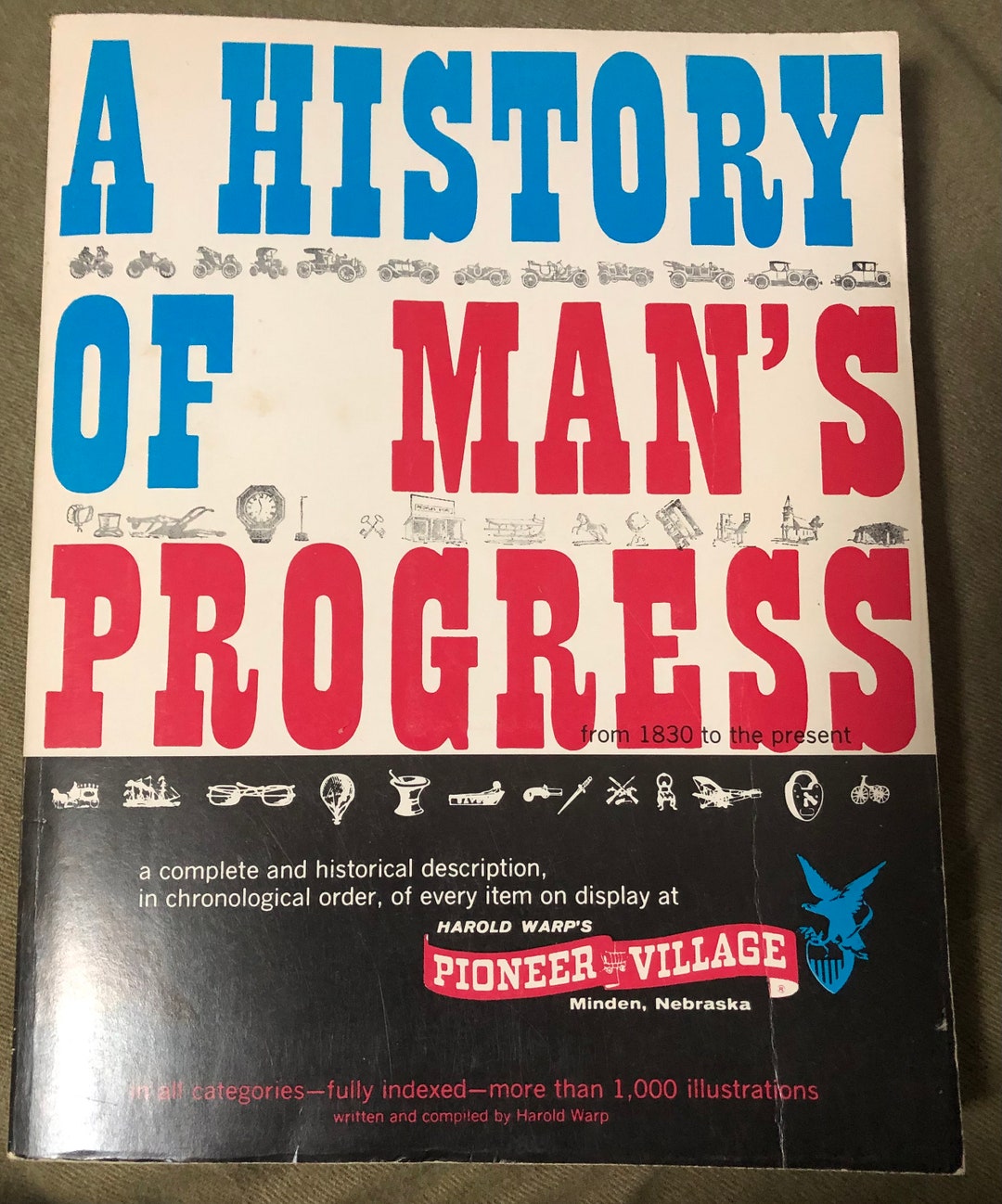 A History of Man’s Progress, Harold Warp, Vintage 1995 Large Softcover ...