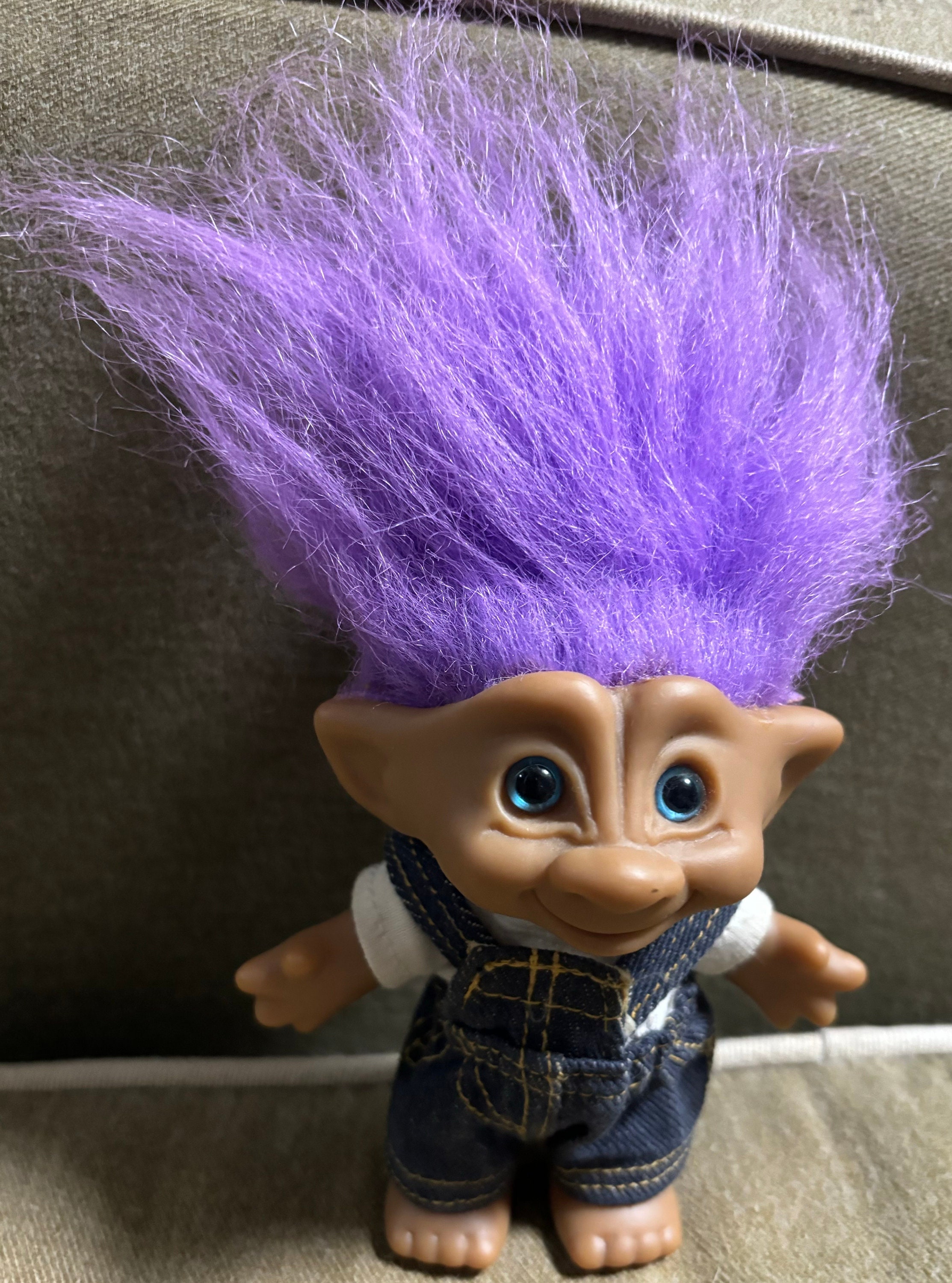 Vintage Early 90s Troll Doll by Ace Novelty Co. With Jewel 5” - Etsy