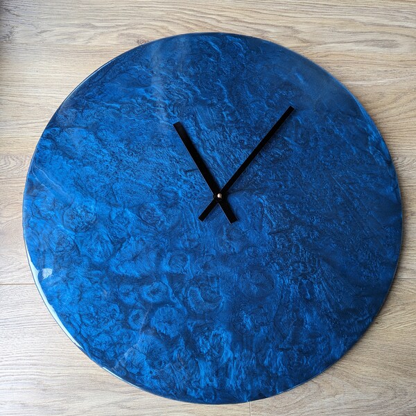 Resin Clock - Etsy UK