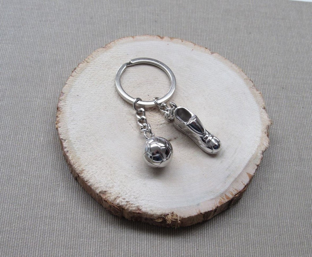 Key Ring, Bag Charm, Shoe & Steel Handball. - Etsy