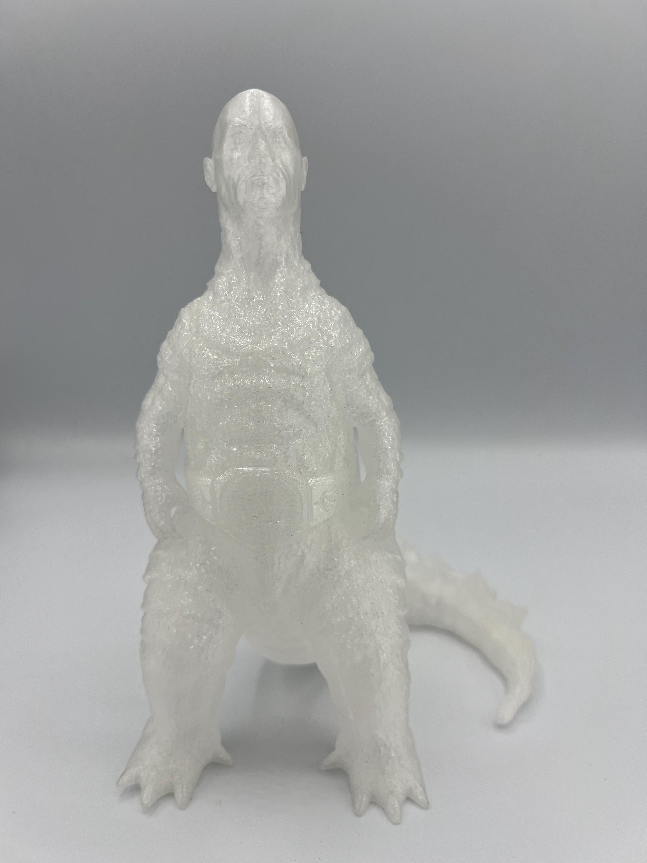 Rockzilla 3D Printed Rock X Godzilla Figure Fun Desk Designer Toy - Etsy