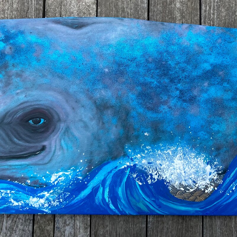 Whale Cut Out - Etsy