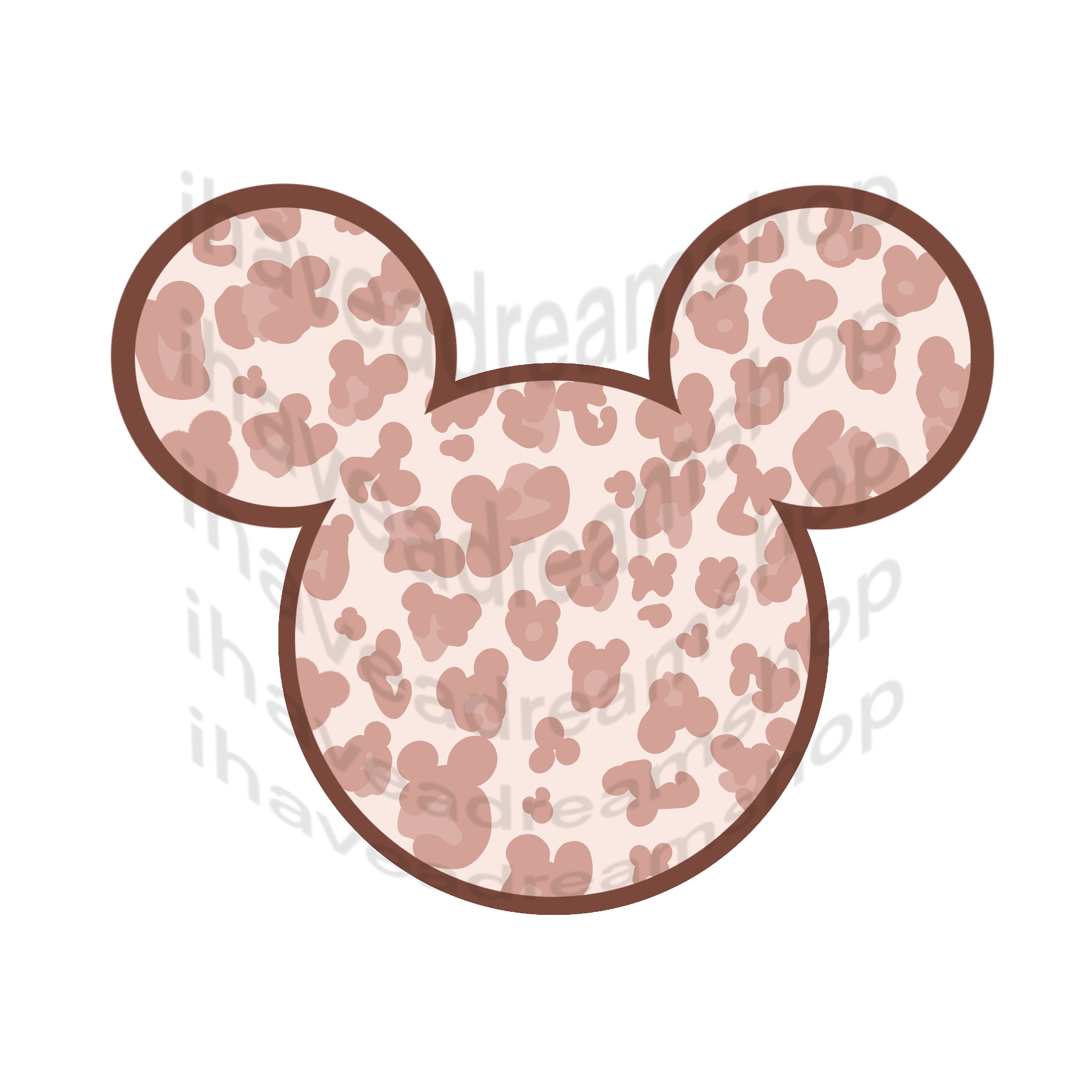 Cheetah Mickey PNG - Etsy