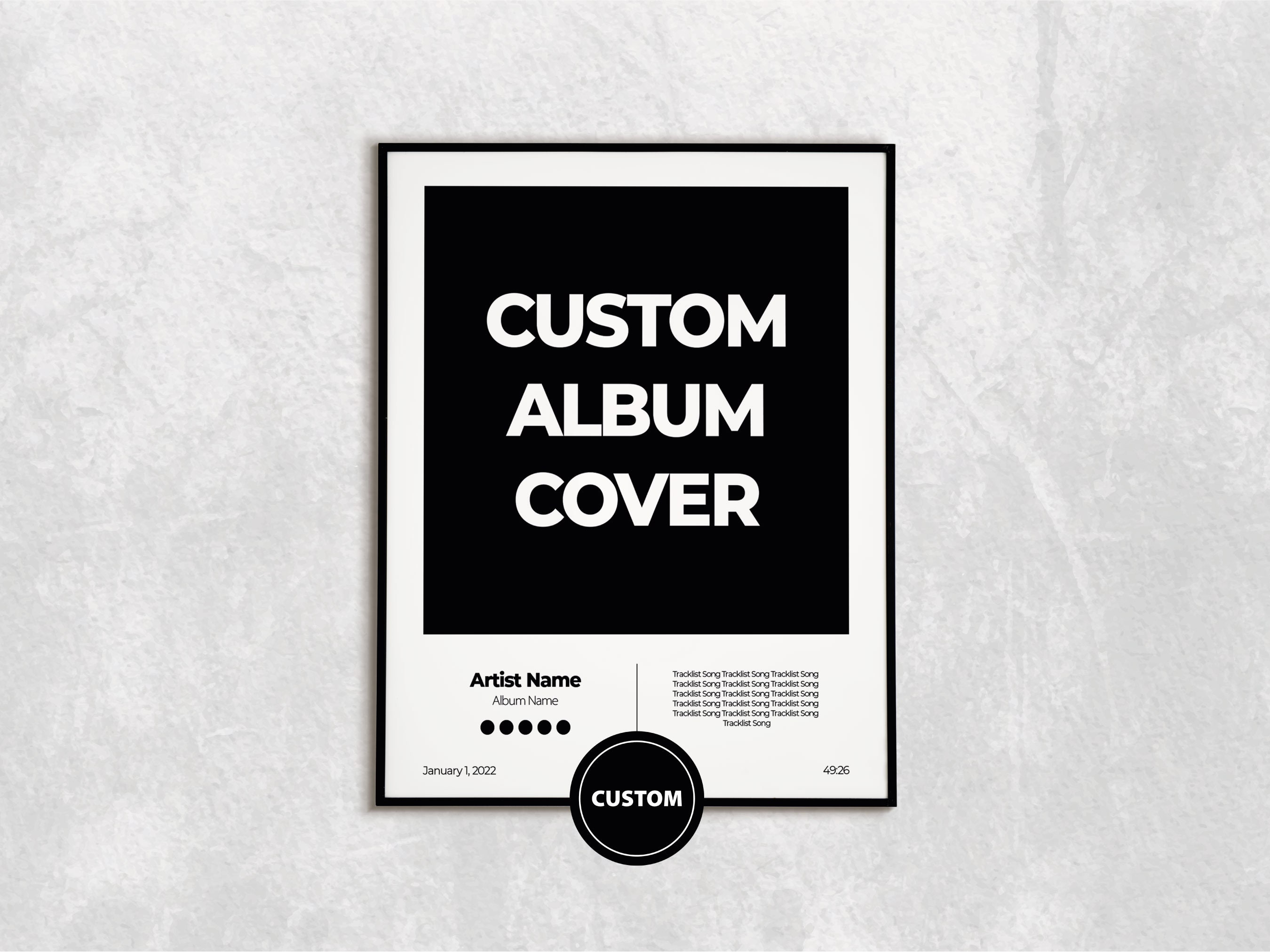 Album Custom Posters | Album Cover Poster | Custom Poster | Music ...