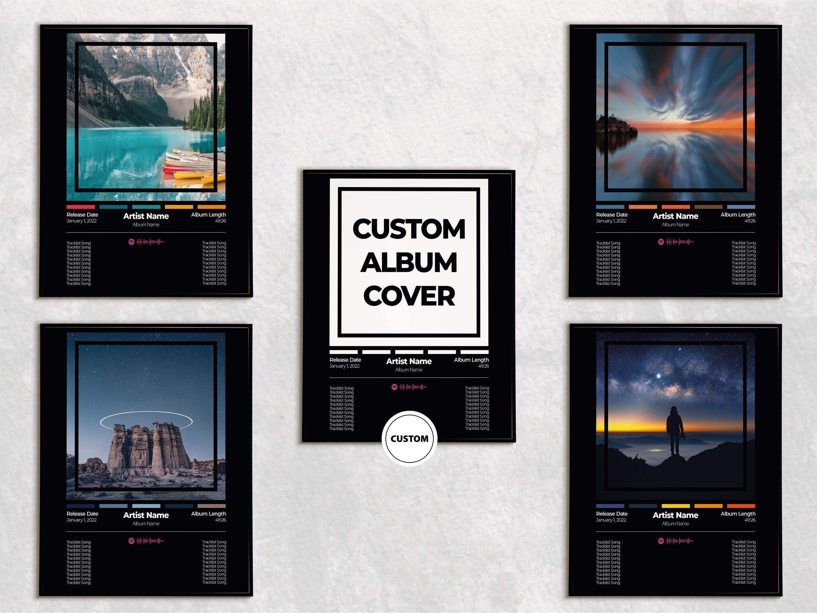 Album Custom Posters Album Cover Poster Custom Poster Music Custom ...
