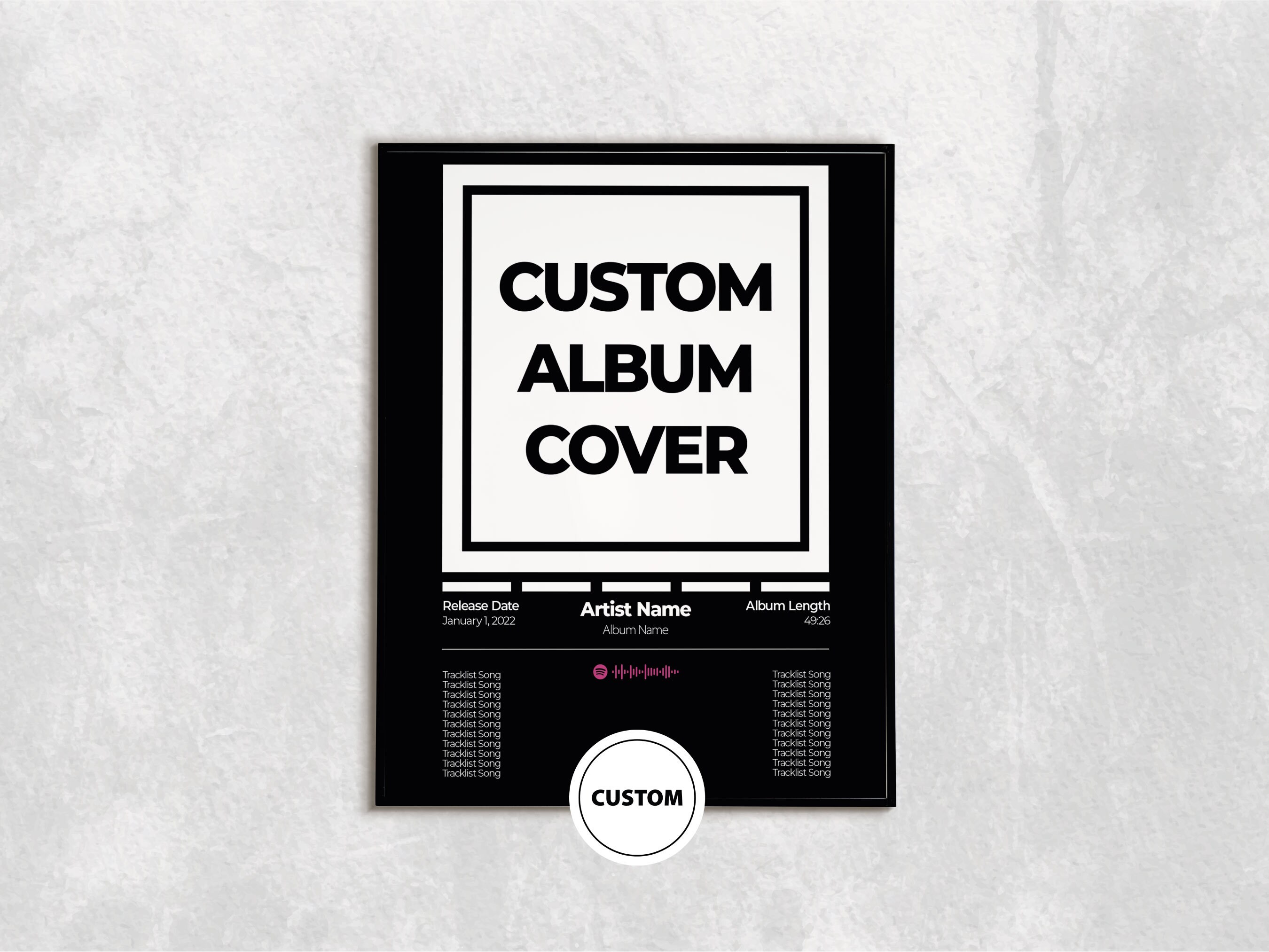 Album Custom Posters | Album Cover Poster | Custom Poster | Music ...