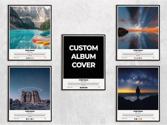 Album Custom Posters Album Cover Poster Custom Poster - Etsy