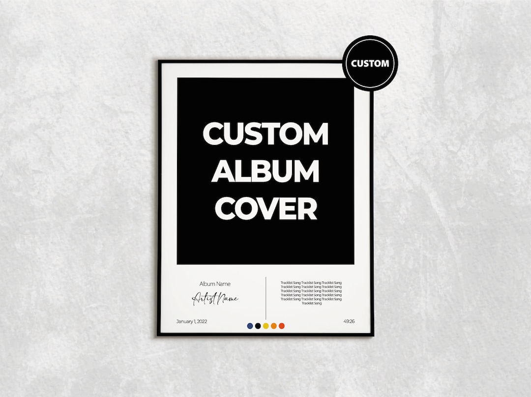 Album Custom Posters | Album Cover Poster | Custom Poster | Music ...