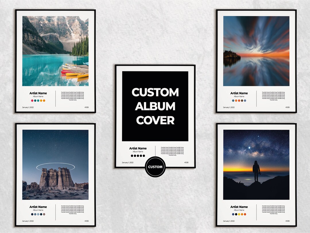 Album Custom Posters | Album Cover Poster | Custom Poster | Music ...