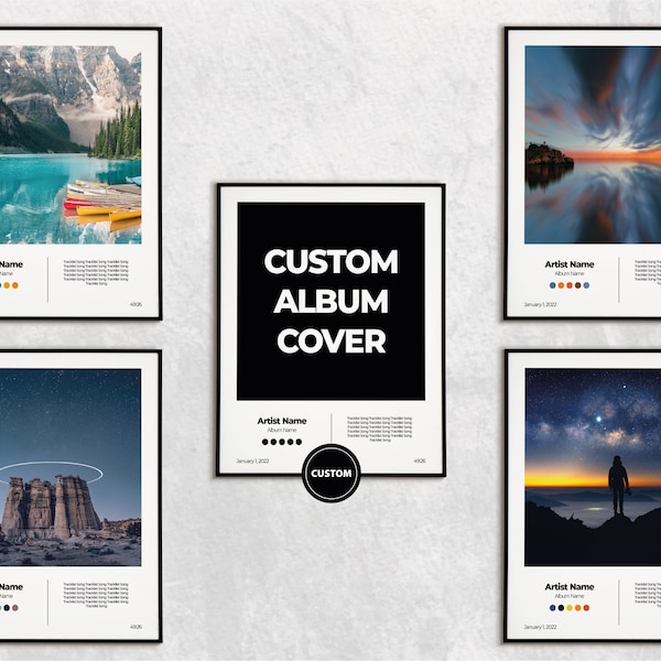 Album Cover Posters - Etsy