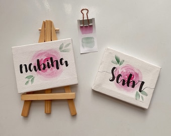 Mini Canvas | Etsy UK