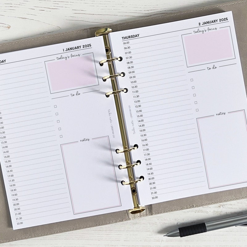 Daily Planner - Etsy