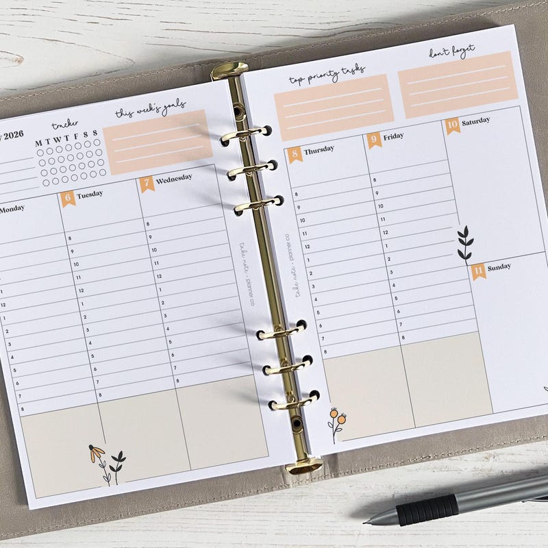 Planner Refill - Etsy Canada