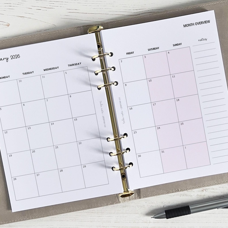 A5 Budget and Diary - Etsy UK