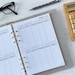 DATED Weekly Planner Inserts A5 | Diary Page Refill | A5 Calendar ...