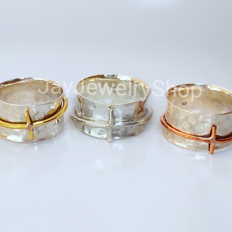 Christian Cross Ring - Etsy