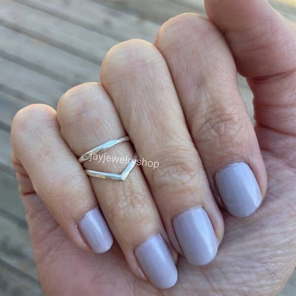 Mid Finger Ring - Etsy