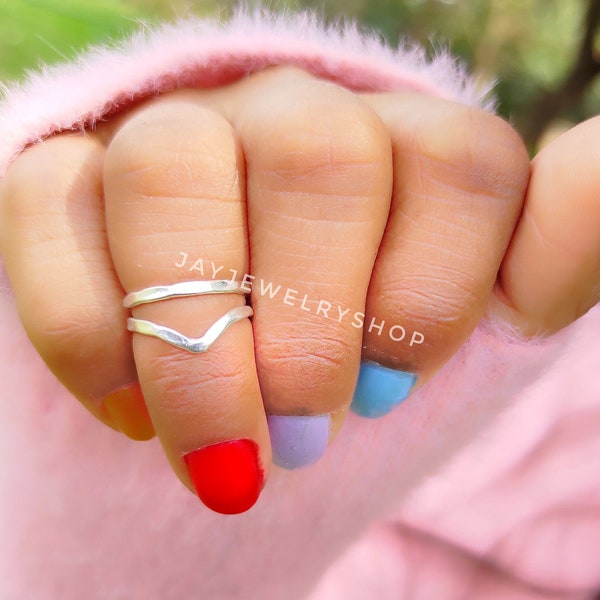 Mid Finger Ring - Etsy