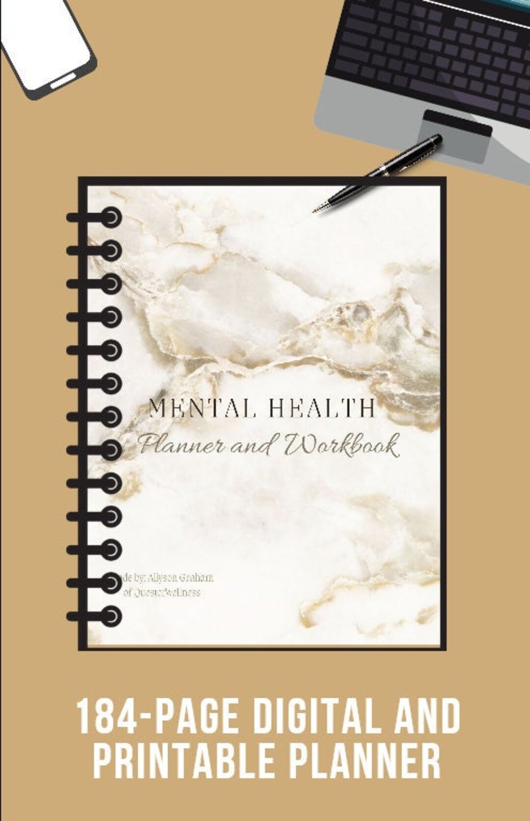 Only Available for 1 More Week Mental Health Planner - Etsy
