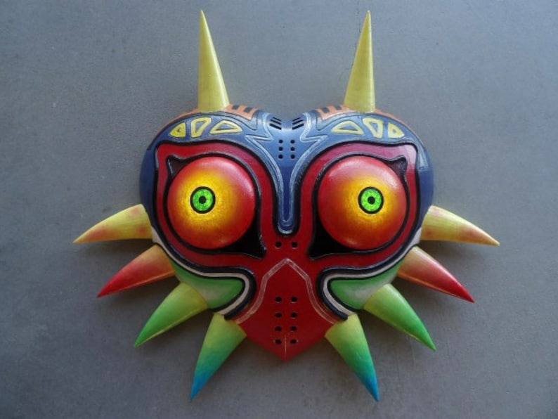 Wearable LED Majora’s Mask Legend of Zelda Halloween Christmas Birthday ...