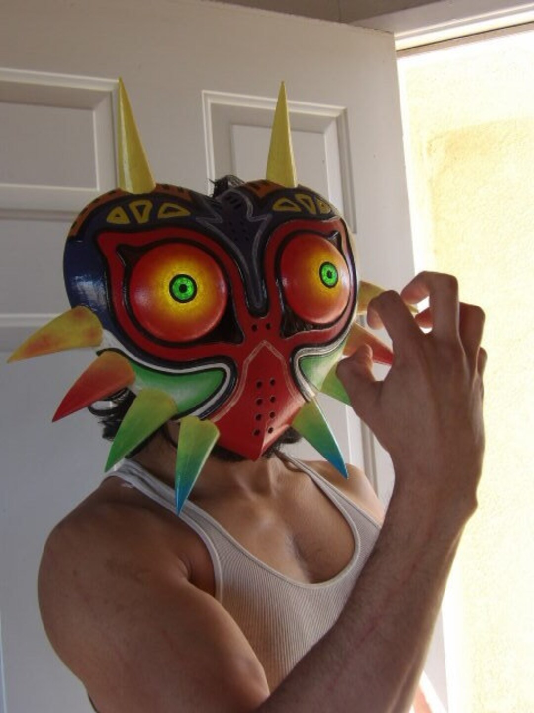 Wearable LED Majoras Mask Legend of Zelda Halloween Christmas Birthday ...