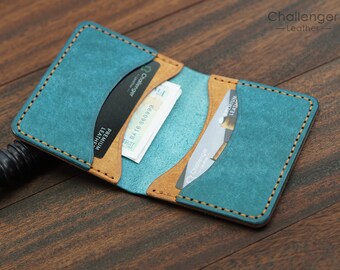 Turquoise Card Holder | Etsy