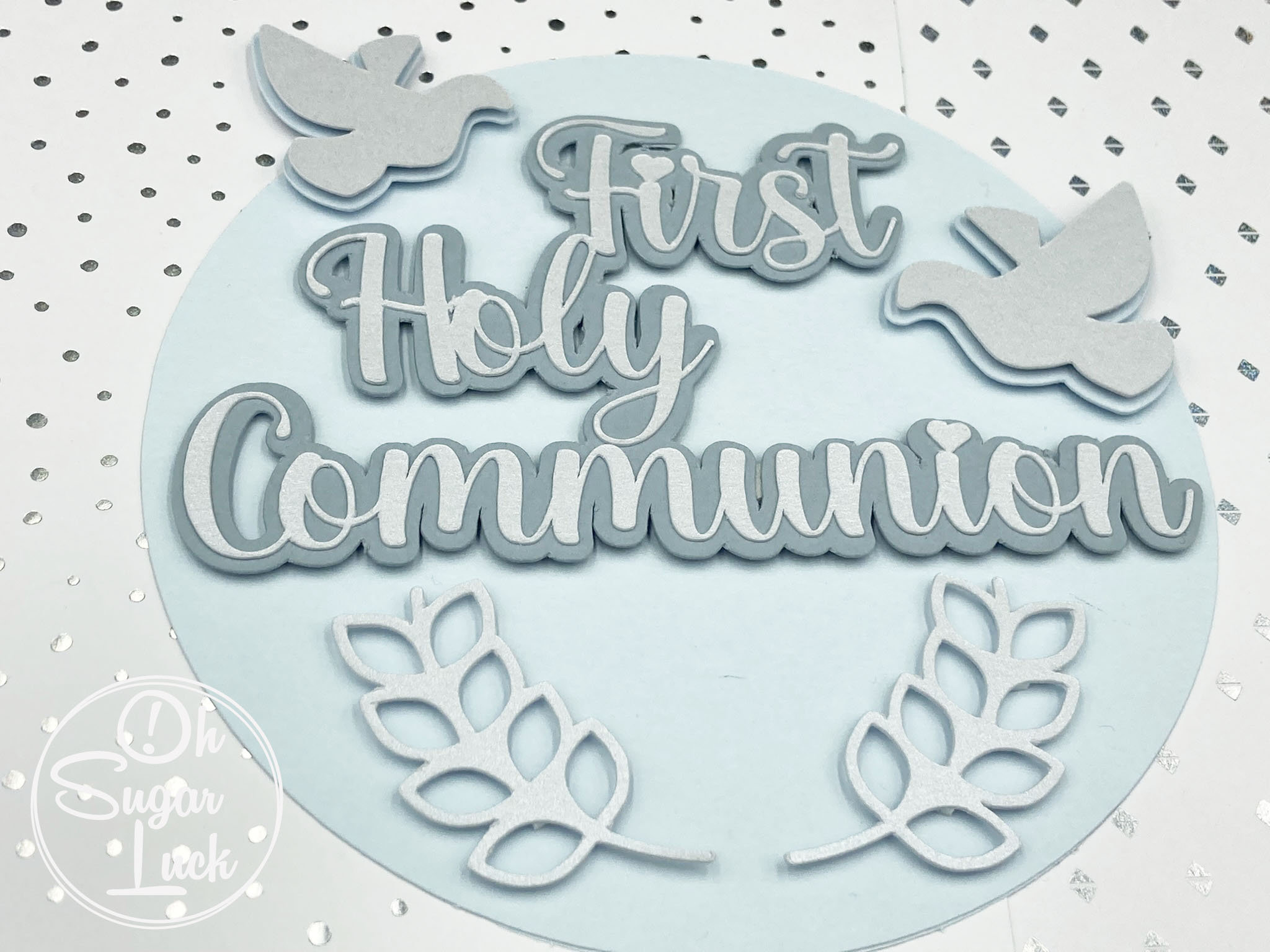 First Holy Communion Cake Topper, First Holy Communion Cake Topper for ...