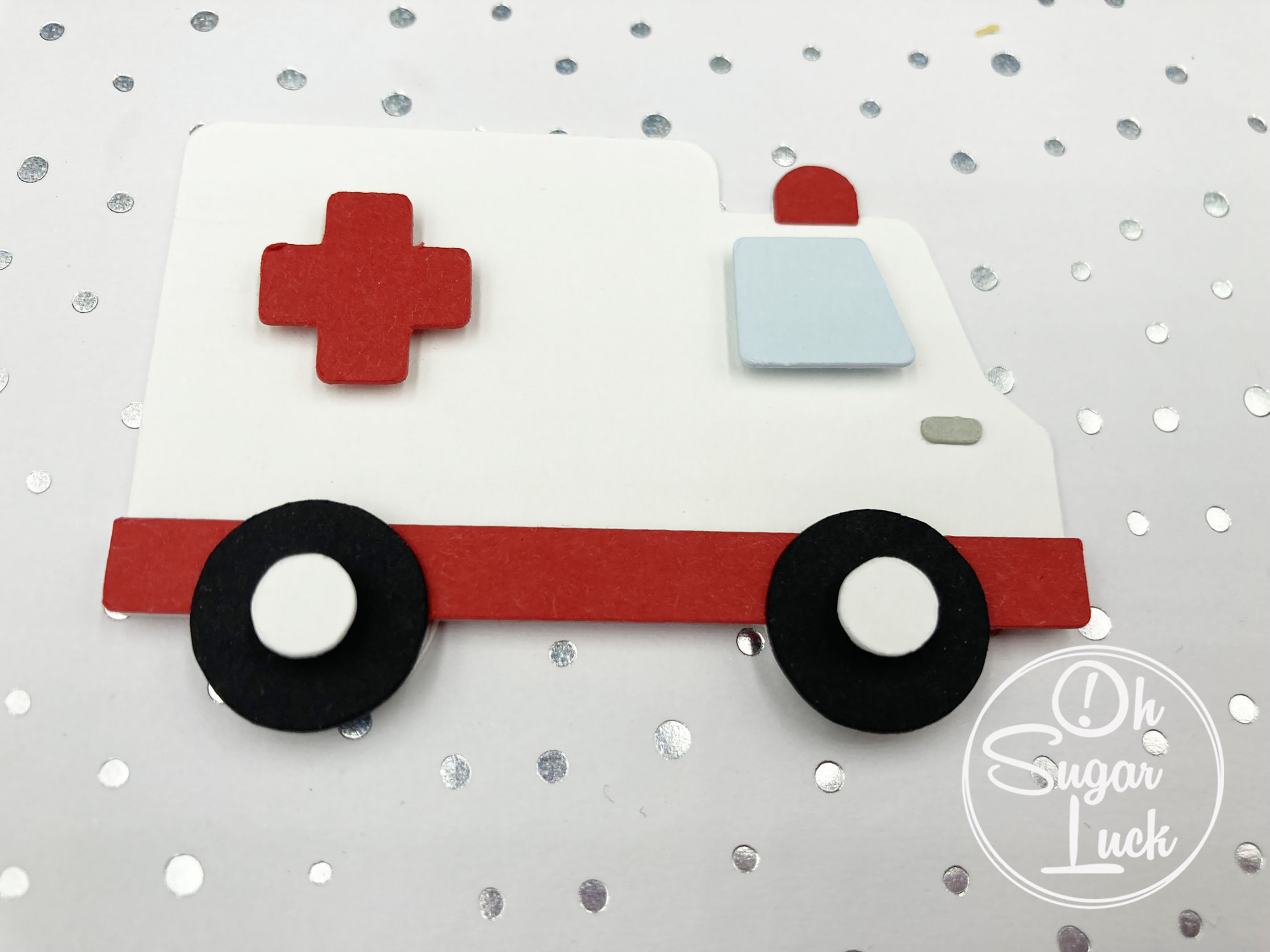 Emergency Services Cake Topper Set Fire Truck, Police and Ambulance ...