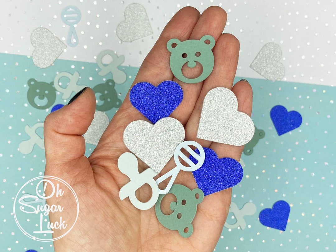 Baby Shower Table Confetti, It's a Boy, It's a Girl, Baby Shower ...