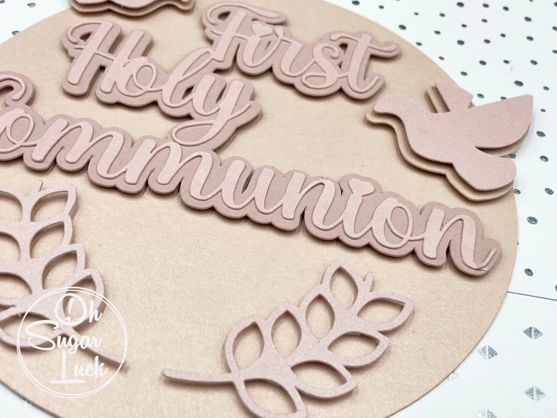 First Holy Communion Cake Topper, Church Celebration, Communion ...