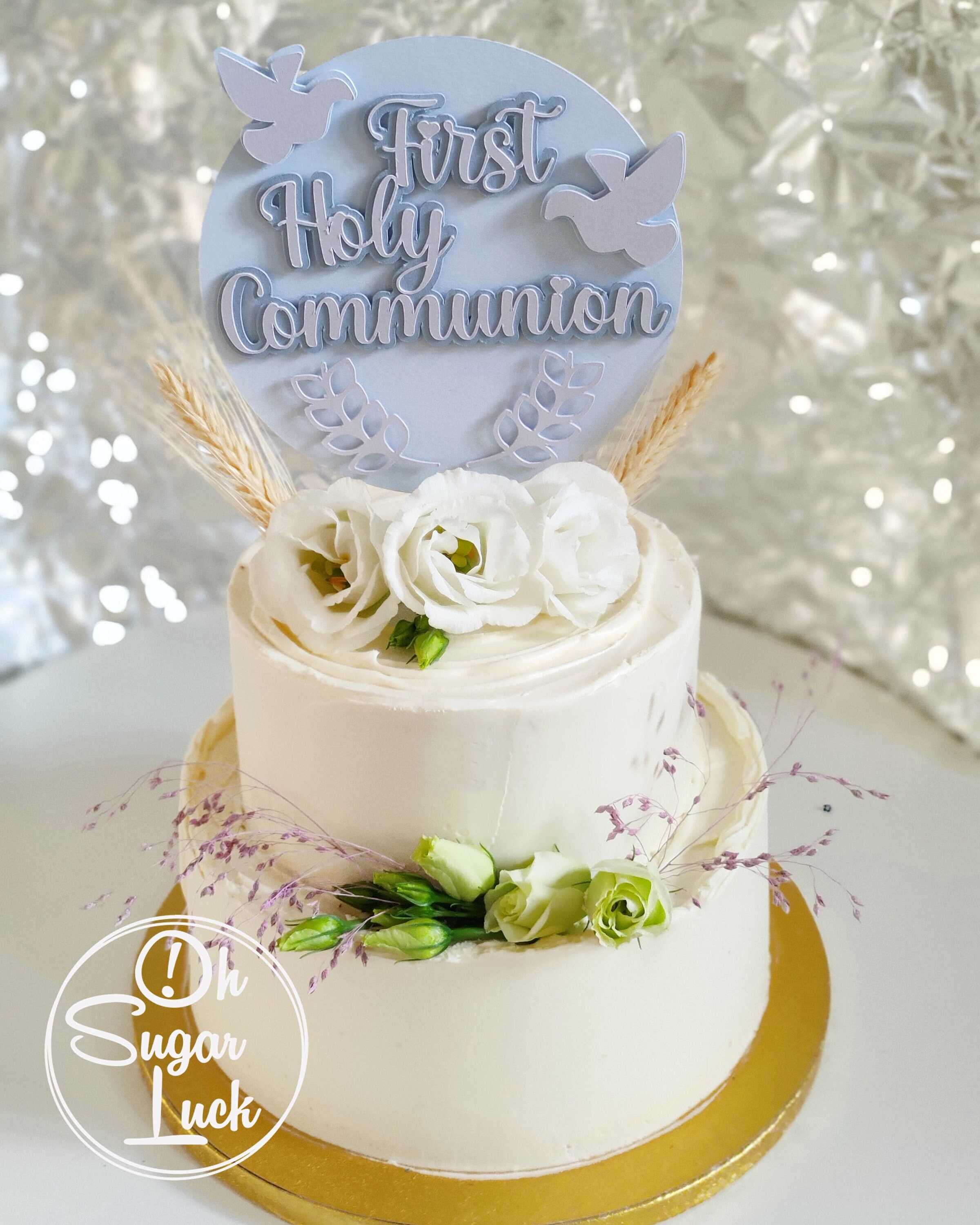First Holy Communion Cake Topper, First Holy Communion Cake Topper for ...