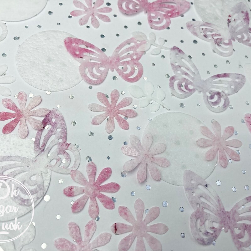 Wafer Paper Butterflies - Etsy