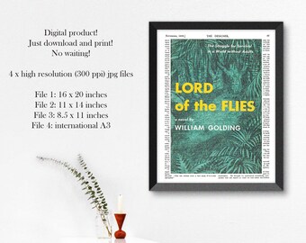 Lord of the Flies Book - Etsy