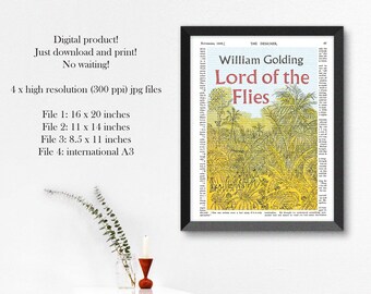 Lord of the Flies Poster - Etsy