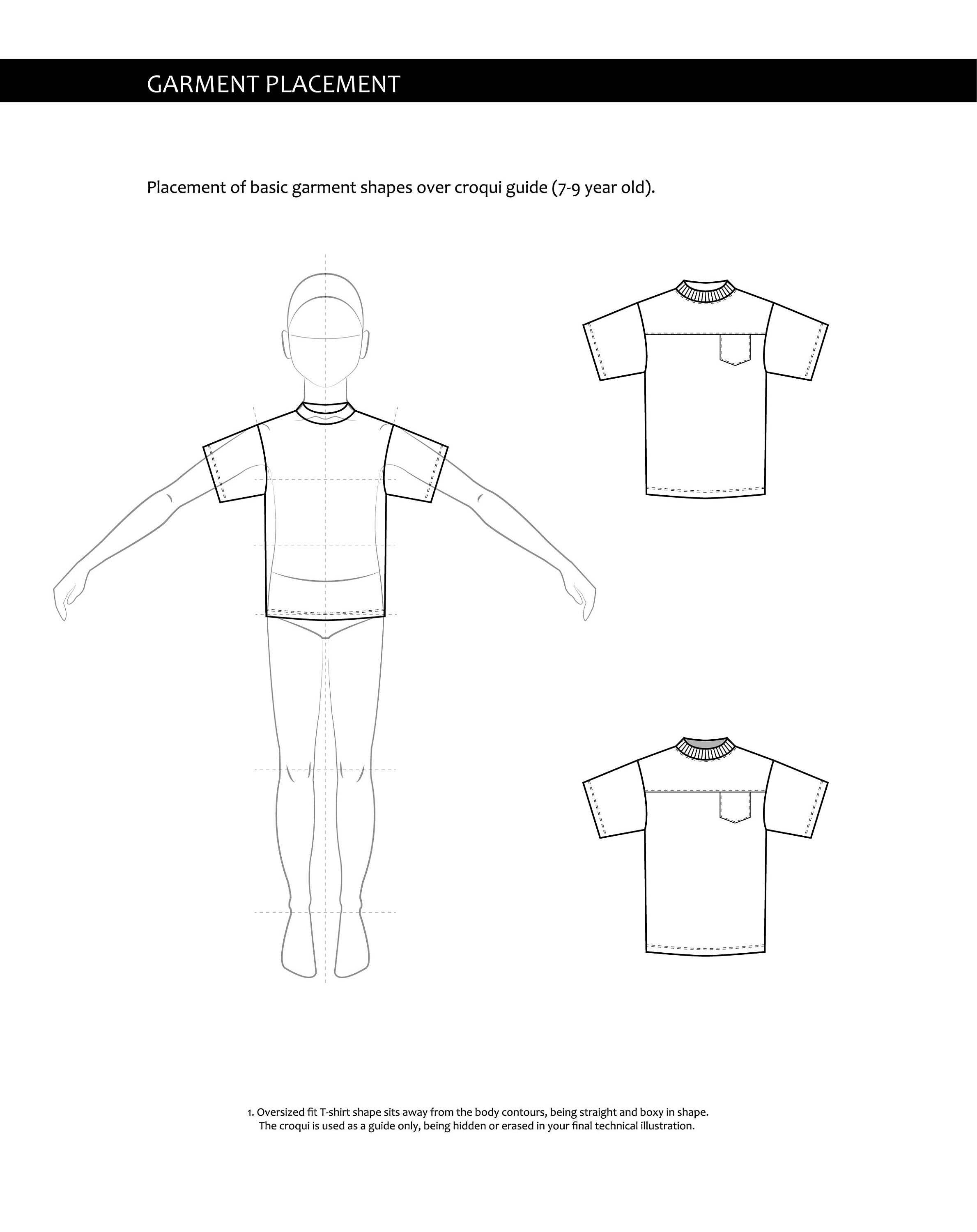 Childrenswear Printable PDF Croqui Template for Hand or Digital ...