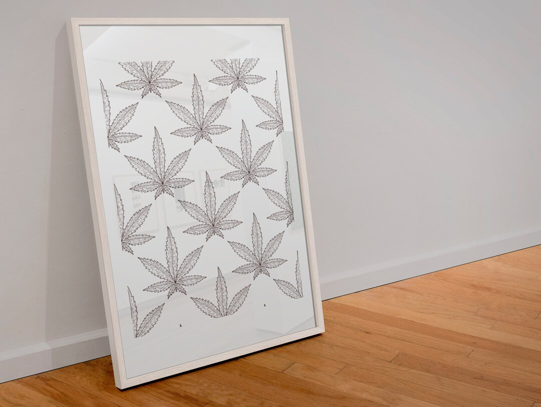 Weed Poster, Self Care Poster, Cannabis Poster, Marijuana Poster, Self ...
