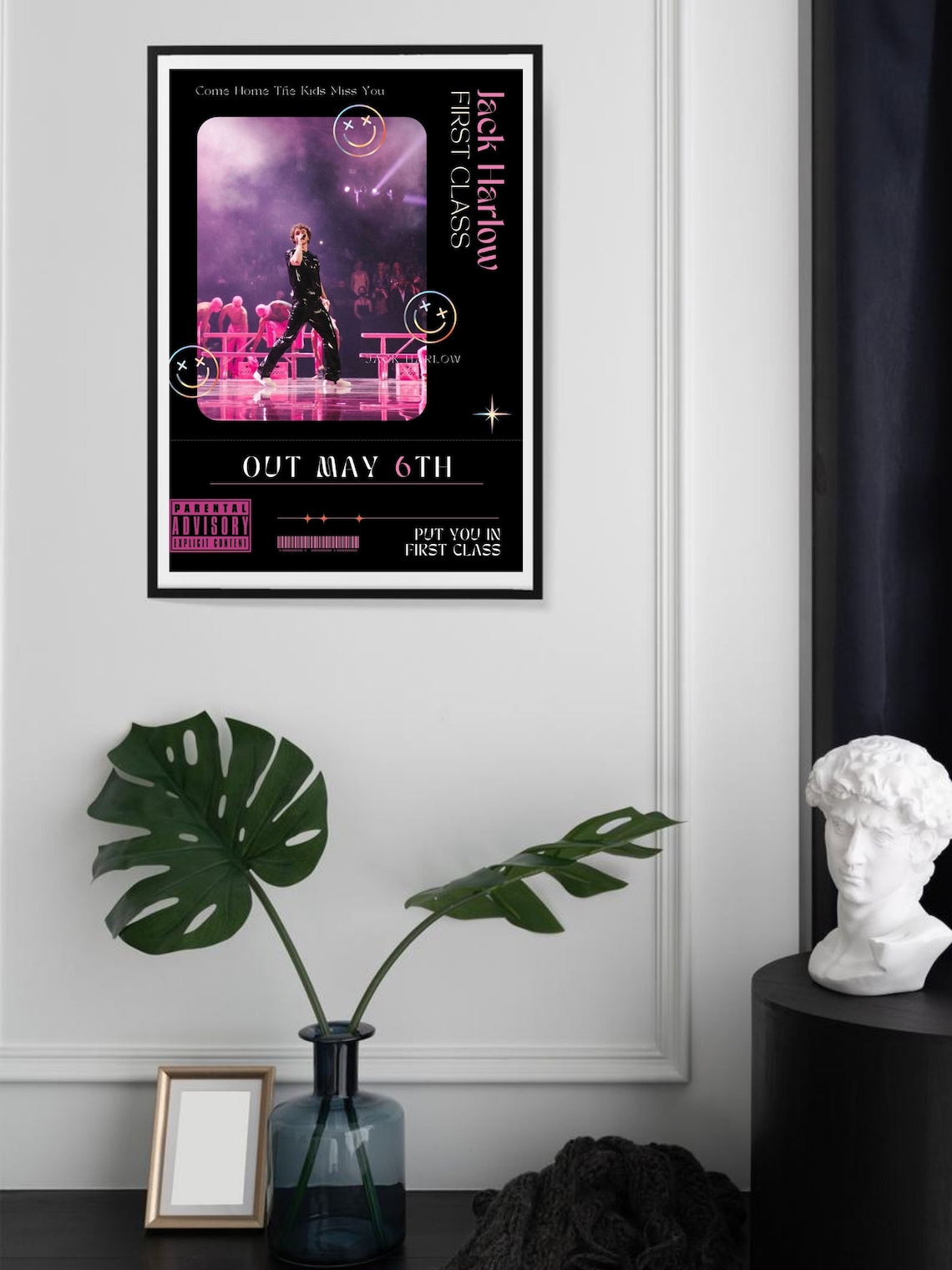 Jack Harlow Poster, Jack Harlow, Wall Art, Jack Harlow Wall Art, Wall ...
