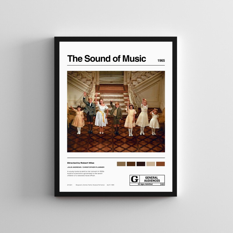 Sound of Music Art - Etsy