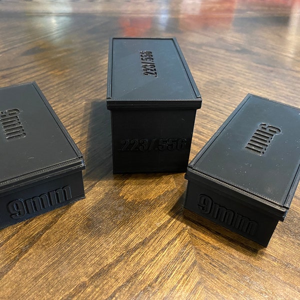 3d Printed Ammo Box - Etsy