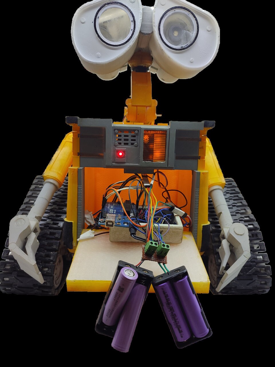 Arduino-controlled 3d-printed Wall-e Robot, 44cm Tall, Bluetooth ...