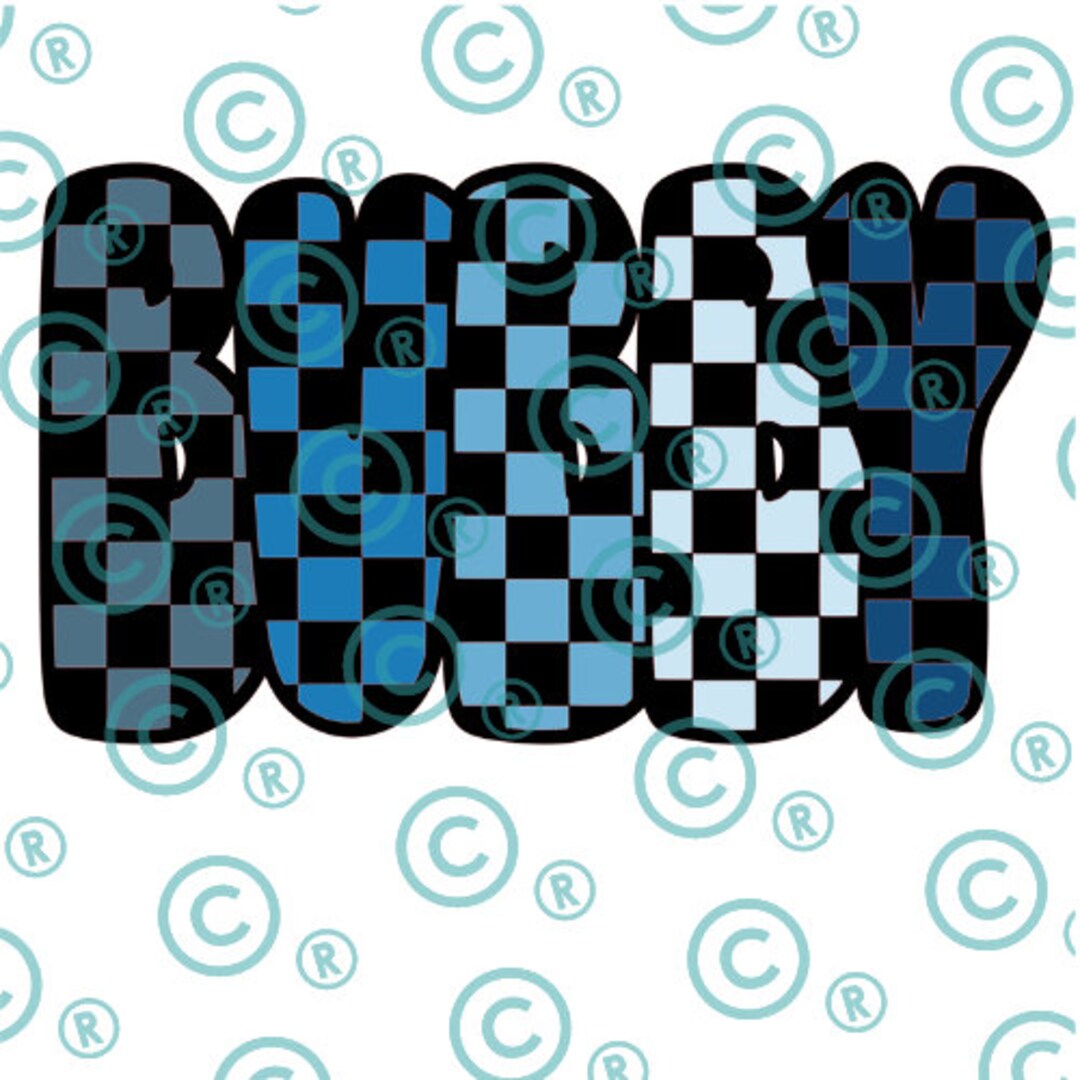 Retro Checkered Brother Cut File SVG PNG Sublimation Download for Boys ...