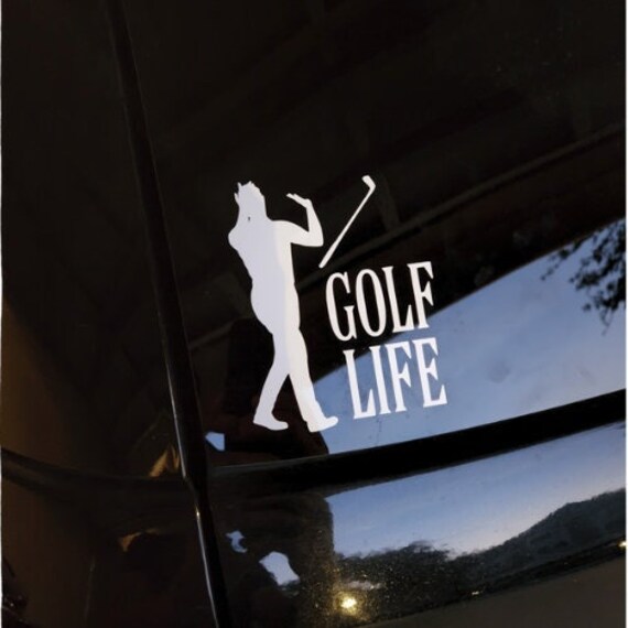 Golf Life Vinyl Decal Sticker Decal for Cars Laptops - Etsy